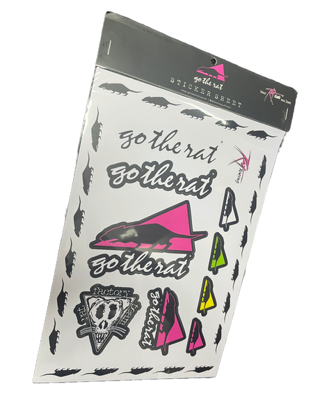 2023 Rat Racing Sticker Sheet – Go The Rat Racing